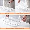 Amazon.com: FillTouch 2 Pcs Bacon Storage Container for Refrigerator ...