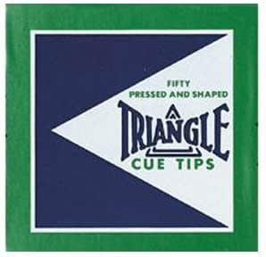 Amazon.co.jp: (14mm) - Triangle Pool Cue Tips - Box of 50 : おもちゃ