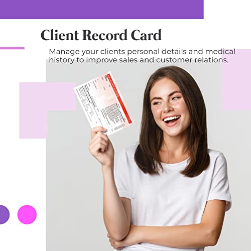 Hairdressing Client Record Card – Treatment Consultation Form for ...