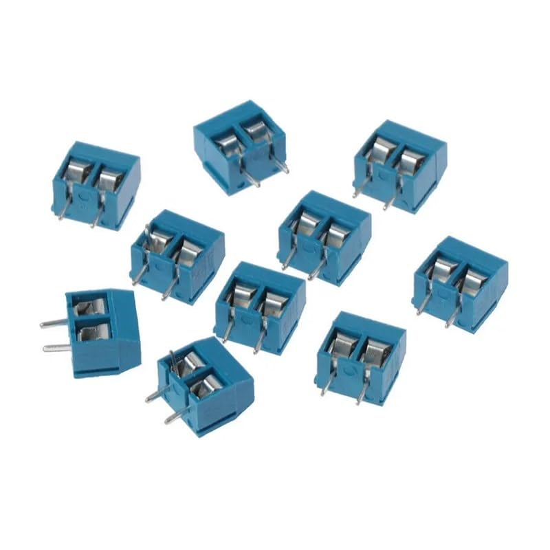 Amazon.com: 10PCS KF301-2P 5.08mm 2 Pin Terminal Screw Terminal ...