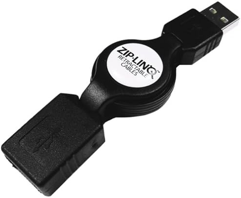 Amazon.com: Keyspan Zip-LINQ Retractable USB A-A Cable (K-ZIP-USB-C02 ...