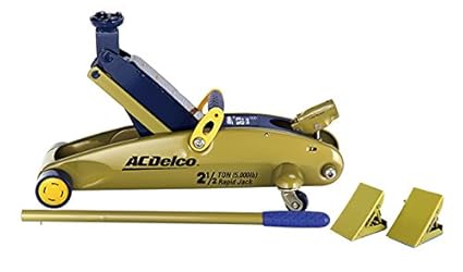 ACDelco 34602 2-1/2 Ton Capacity Rapid Floor Jack with Chocks : Amazon ...