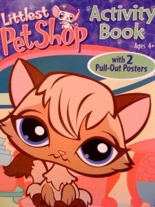 Littlest Pet Shop Activity Book w/Stickers & Poster: unknown author ...