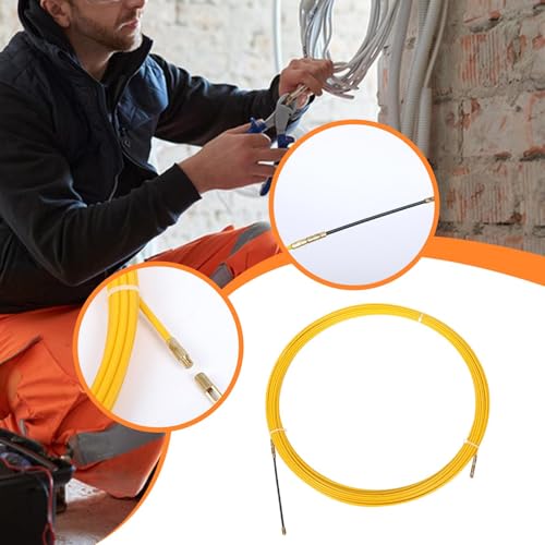 Dualoai Cable Pulling Tool for Electricians, 30 M Long Wall Cable ...
