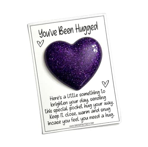 Amazon.com: Pocket Hug, You've Been Hugged Glitter Keepsake (1 Pack ...