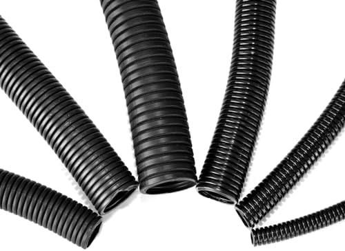 Electriduct 1.25" Flame Retardant Non-Slit Wire Loom Tubing ...