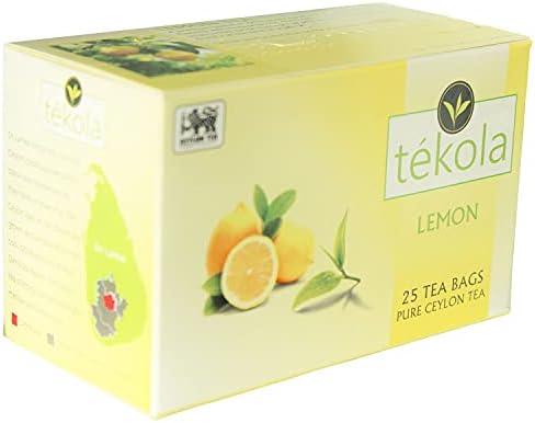 Amazon.com : Tekola, Ceylon Black Tea, Lemon. A premium blend of 100% ...