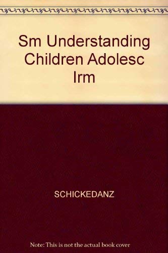 Buy Sm Understanding Children Adolesc Irm Book Online at Low Prices in ...