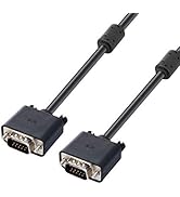Amazon.com: ENUODA Blue VGA Cable 15 Pin Male to Male Plug Computer ...