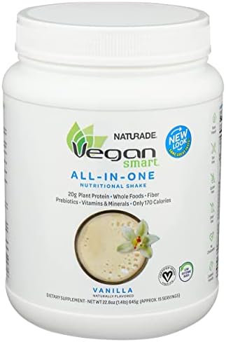 Amazon.com: Vegansmart Naturade Plant Based Vegan Protein Powder - All ...