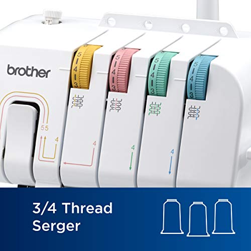 Reviews for Brother Serger 1034DX Durable Metal frame Overlock Machine ...