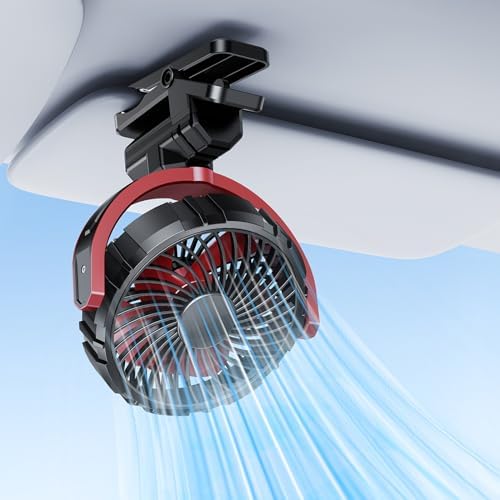 Amazon.com: TriPole Car Fan USB Powered - Powerful 3 Speed, Portable ...