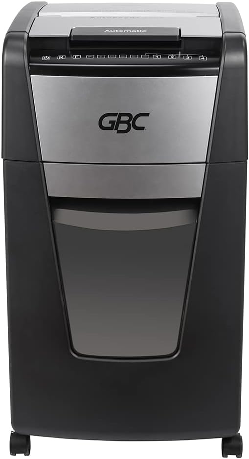 GBC Trituradora de Papel y Grapas, Auto Feed+ 300x, Corte Súper Cruzado ...