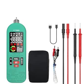 Multimeter Tester, Smart Digital Multimeter Rechargeable Electronic ...
