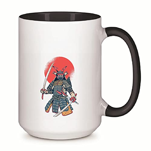 Amazon.com: Japanese Samurai Warrior Gift Katana Swords and Grungy Red ...