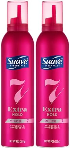 Amazon.com: Suave Max Hold 8 - Volumizing Mousse for Fine, Wavy & Curly ...