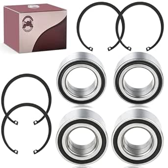 Amazon.com: 4Pcs Front & Rear Wheel Bearings for Polaris Ranger ACE RZR ...