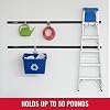 Amazon.com: Rubbermaid Garage Fasttrack Recycling Bin, Wall Mounted ...