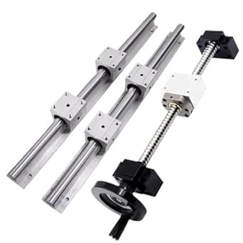 Linear guide slider high precision CNC parts Ballscrew Kit 2pcs SBR16 ...