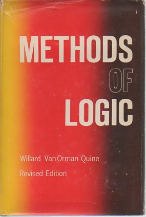 Methods of Logic: Quine, W.V.: Amazon.com: Books