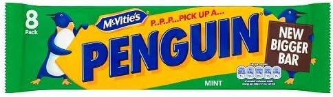 McVities Penguin Mint 8 Pack 187g : Amazon.co.uk: Grocery