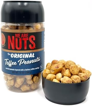 Amazon.com : We Are Nuts Toffee Coated Nuts - The Original Toffee ...