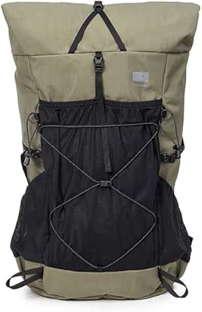 Amazon.co.jp: [ZEROGRAM] ゼログラム Yaki Backpack 30 (30L) OLIVE / ロールトップ型バックパック30L / 登山からタウンユースまでタフに ...