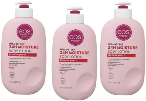Amazon.com : eos Shea Better Body Lotion- Pink Champagne, 24-Hour ...