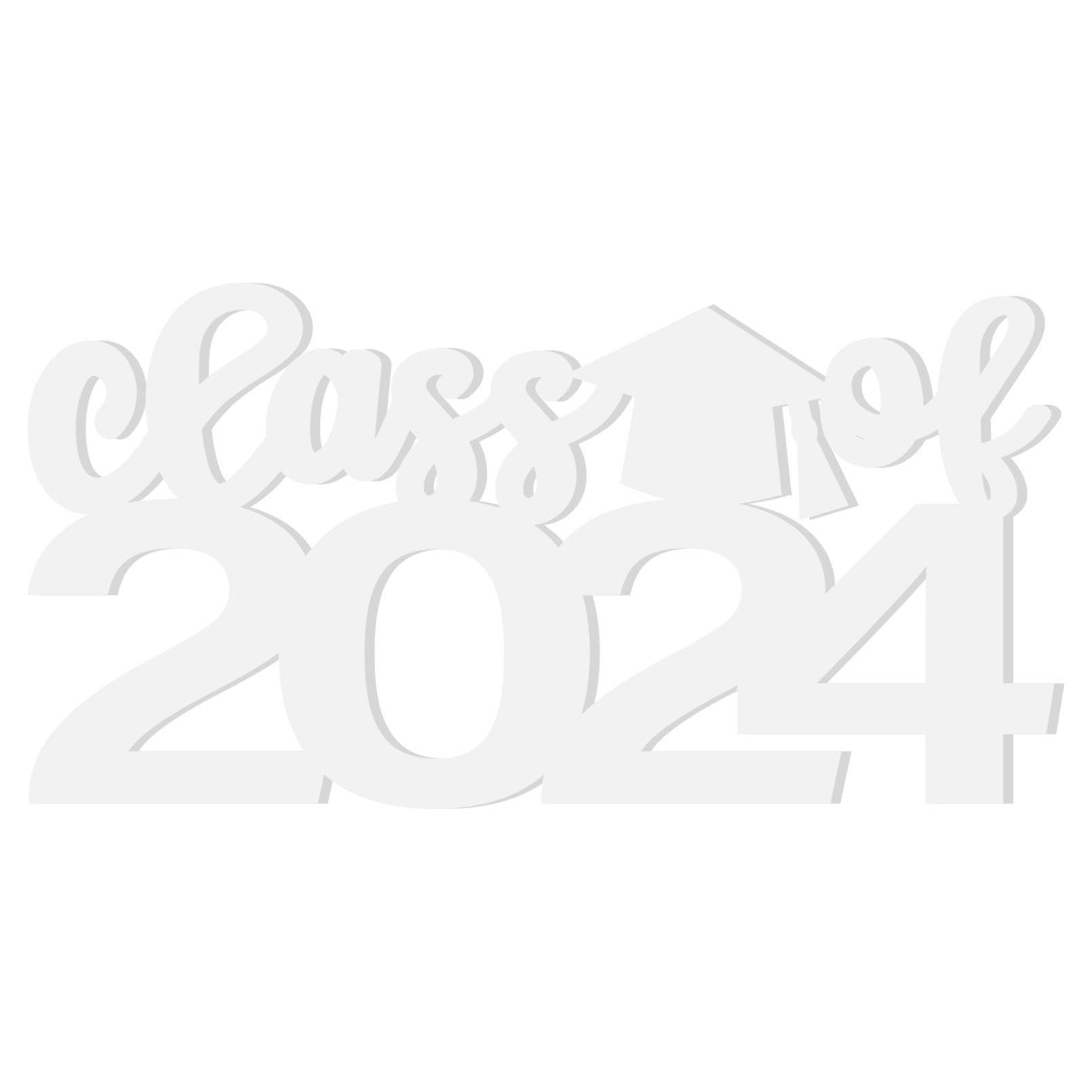 Class of 2024 Sign Graduation Decoration 2024 Sign Graduate Photo Props ...