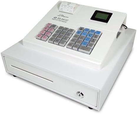 CRG XA137 Basic Cash Register Till White. Ideal for Retail. Simple to ...