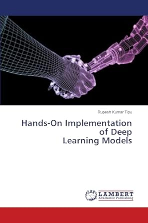 Hands-On Implementation of Deep Learning Models | Amazon.com.br