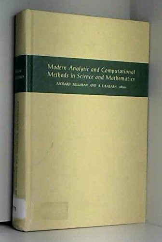 Approximate methods for solution of differential and integral equations ...