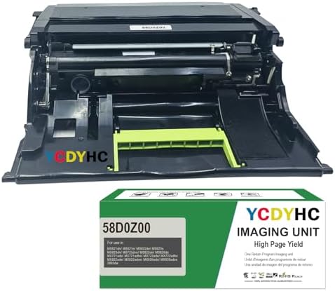 Amazon.com: 58D0Z00 Imaging Unit, 58D0Z00 Black Drum Unit Compatible ...