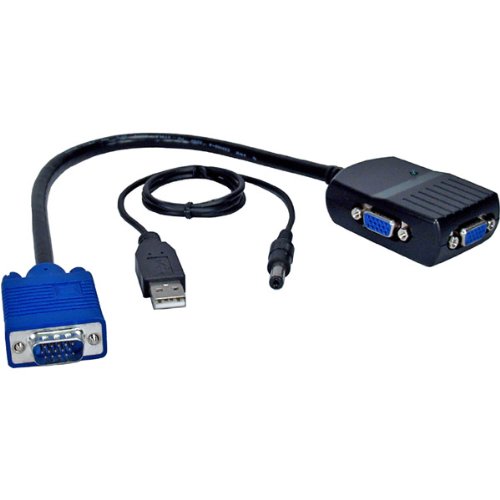 1 x 2 VGA/QXGA Mini Video Distribution Amplifier 1 x 2 VGA/QXGA Mini ...