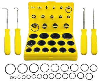 382-piece universal metric O-ring set in 30 sizes, 75A rubber O-ring ...