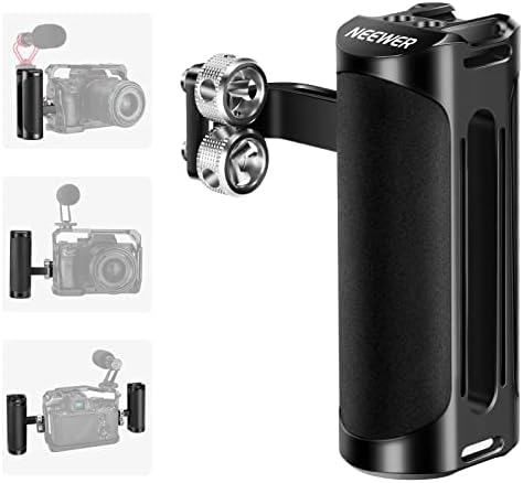 NEEWER Aluminum Side Handle Grip, Compatible with SmallRig Camera Cage ...