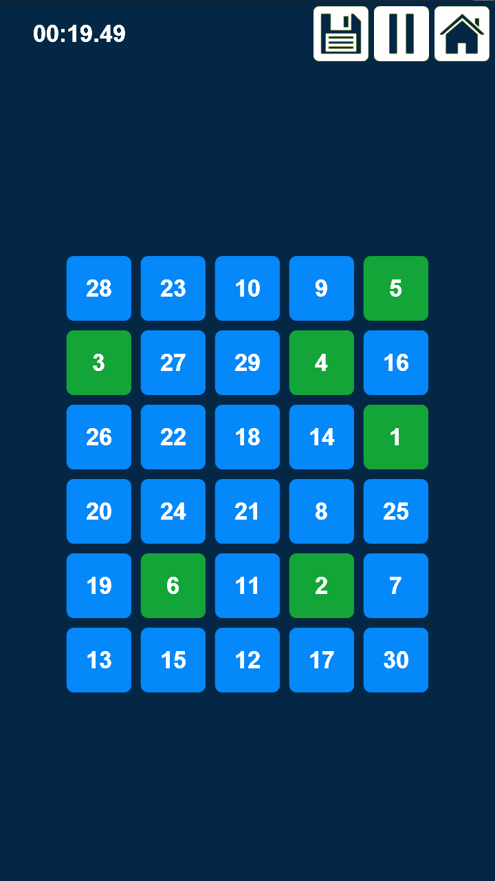 Touch Numbers in Order: Quick Number Game - App on Amazon Appstore