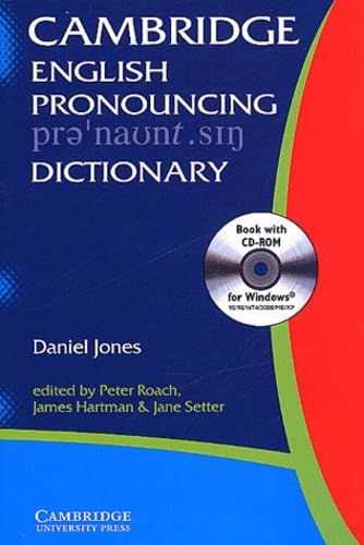 Amazon | English Pronouncing Dictionary with CD-ROM [16th Edition ...