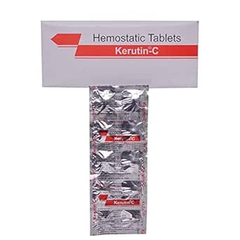 Kerutin C - Strip of 10 Tablets : Amazon.in: Health & Personal Care