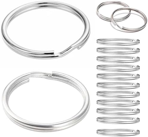 100PCS 25MM Keyring, Key Rings, Keyring Rings, Split Rings, Key Rings ...