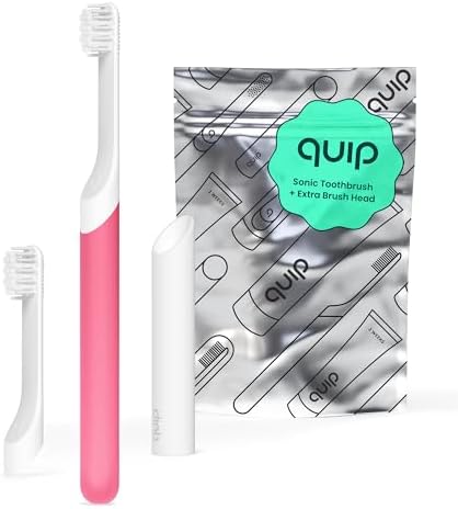 Amazon.com: Quip Rechargeable Smart Sonic Toothbrush for Adults - Timed ...