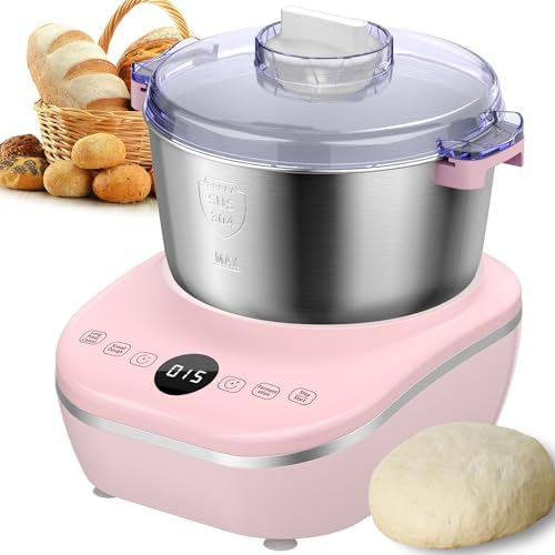 Amazon.com: Sunvivi Electric Dough Maker with Weighing Function,5.2QT Dough Mixer with Ferment ...