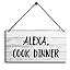 Amazon.com: Funny Kitchen Wooden Wall Hanging Sign Decoration for ...