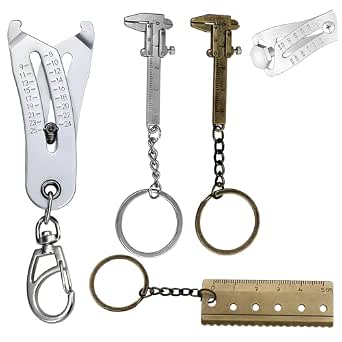 Amazon.com: 4PCS Portable Precise Thread Checker Keychain – Portable ...