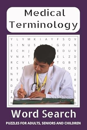 Medical Terminology Word Search Puzzle: Word Search Puzzle with easy to ...