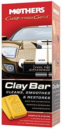 Amazon.com: Mothers California Gold Clay Bar System 80 Gram Boxed ...