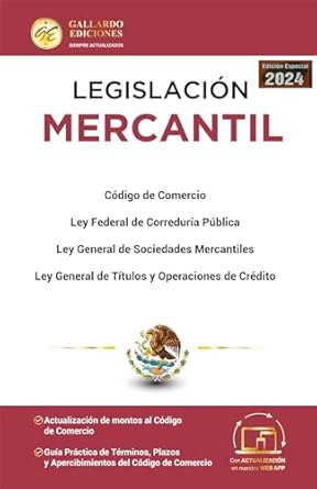 Legislación Mercantil 2024 Esencial - Codigo de Comercio : H.Congreso de la Unión, Comite ...