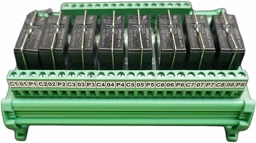 AUTORICH INDUSTRIAL QUALITY RELAY CARD OMRON 1 C/O, 8 CHANNEL,24VDC ...
