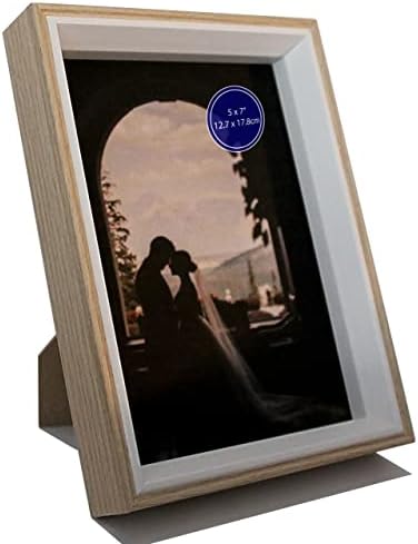 Amazon.com - Triple T - 5x7 inch Picture Frame Made of Wood for Table ...
