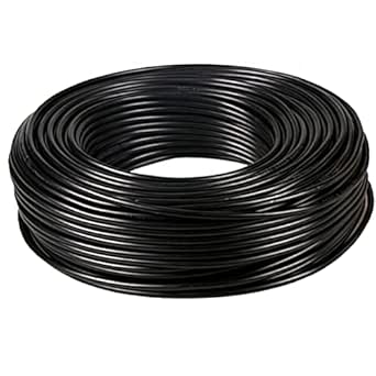 Amazon.com: Rvv 2 Cores Round Black PVC Cable Extension Copper Wire 2 ...